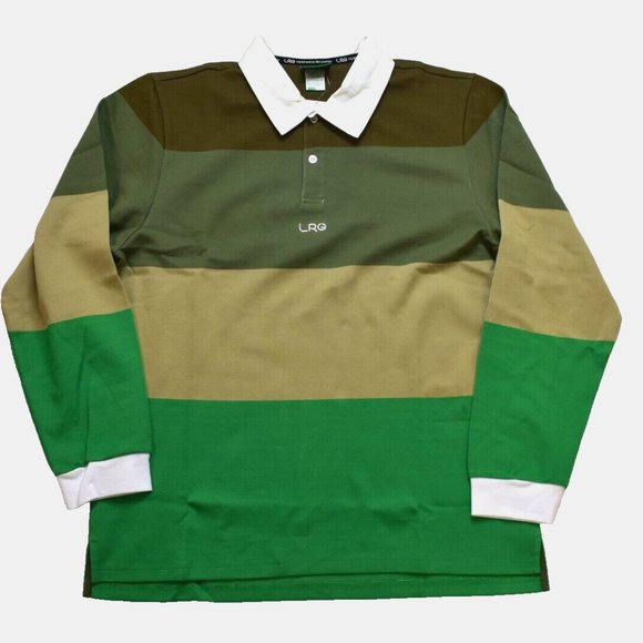 Lrg | Shirts | Lifted Research Group Mens Lrg Creative Woods Rugby Shirt New Xl | Poshmark